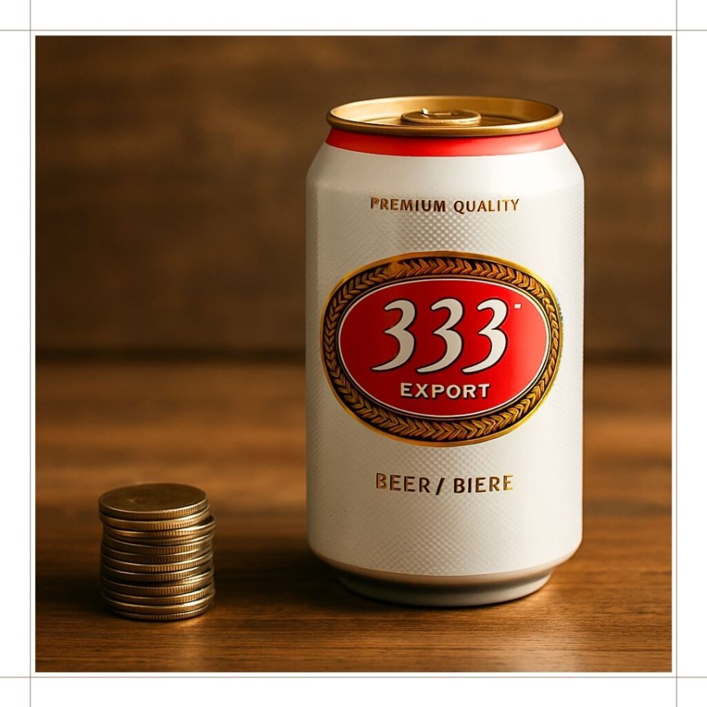 ベトナムを代表する333ビールの魅力：縁起の良い幸運のビールとは